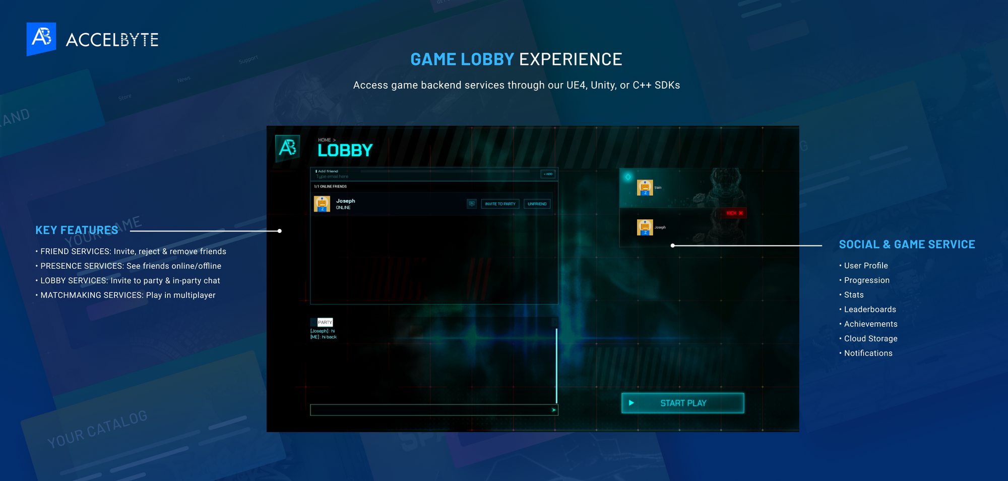 A Cost-Effective and Customizable Game-Platform of Your Own - AccelByte